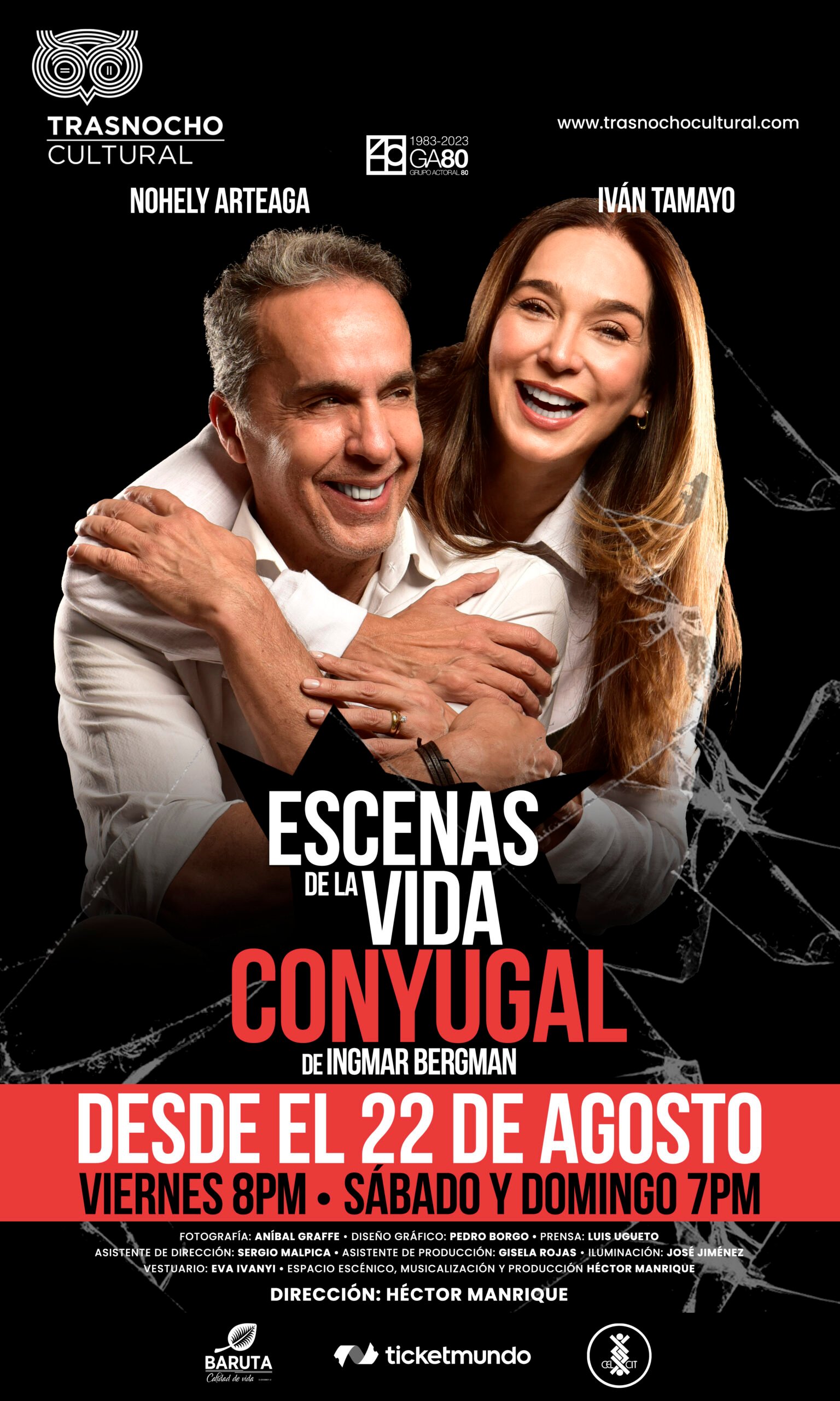 La comedia romántica “Escenas de la vida conyugal” con Nohely Arteaga e ...