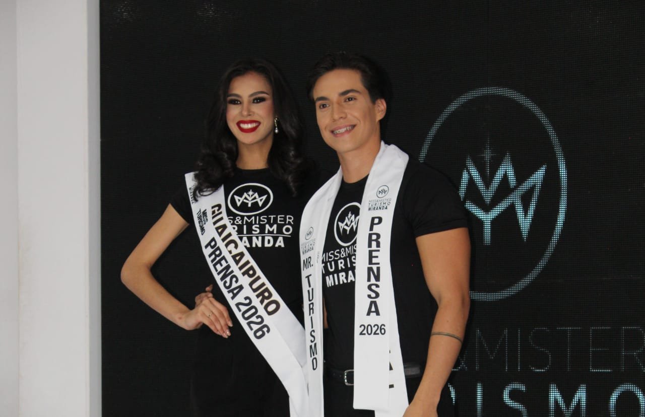 “Miss & Mister Turismo Miranda 2026” se mostró con honores ante la ...